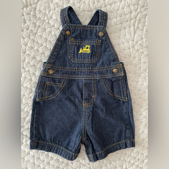 Carter's | Bottoms | Carters Construction Truck Overalls 6m | Poshmark